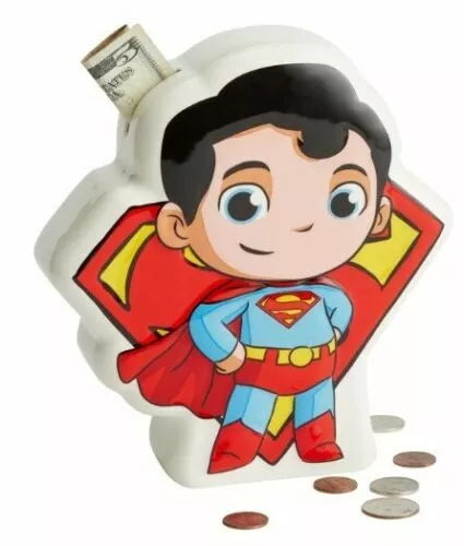 DC Super Friends Ceramic Moneybox - Superman – The Celebrity Gift Company