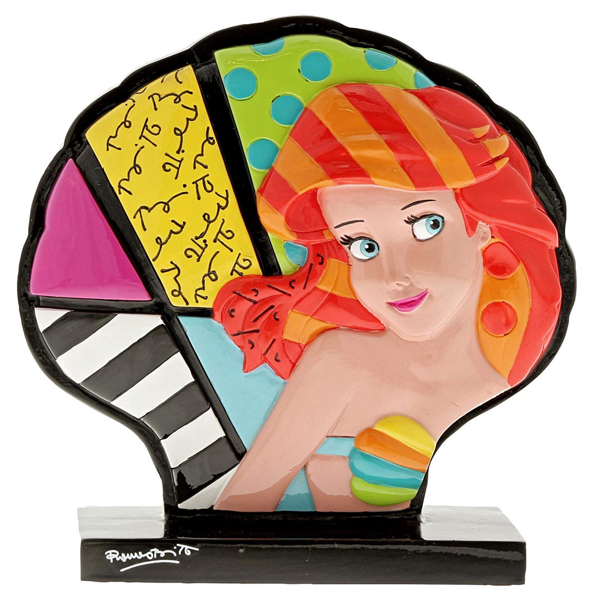 Disney Britto Ariel Shell Icon – The Celebrity Gift Company